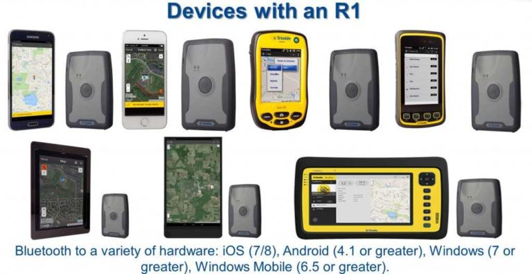 Trimble R1 GNSS Receiver - Geomaticslandsurveying