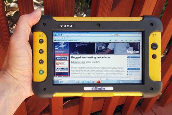 Trimble Yuma 2 Tablet - geomaticslandsurveying